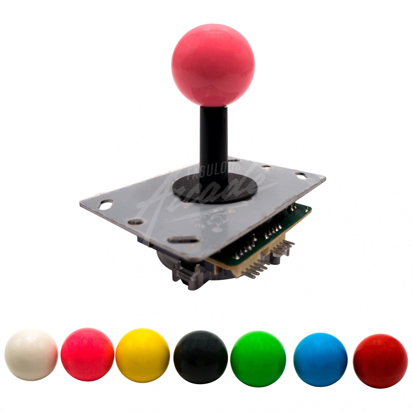 Kit Arcade 2 Joueurs Lumineux Boutons Américains Joysticks PCB Tiges ...